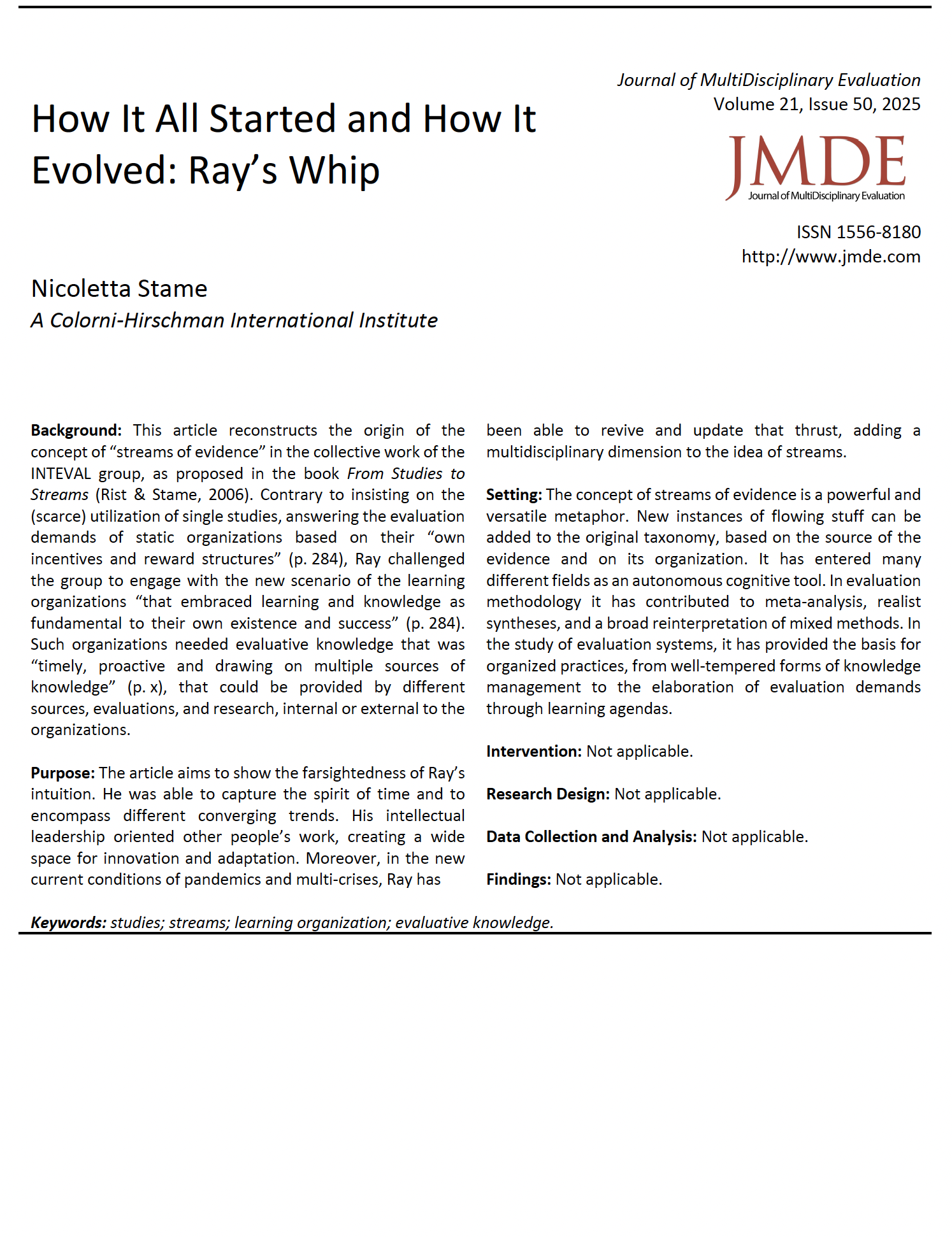 How It All Started and How It Evolved: Ray’s Whip | Journal of ...